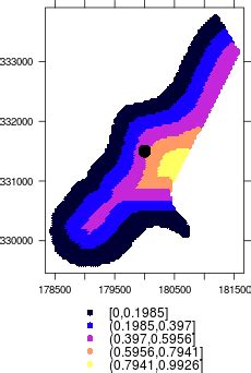 Add A Point On A Spplot In R Geographic Information Systems Stack Exchange