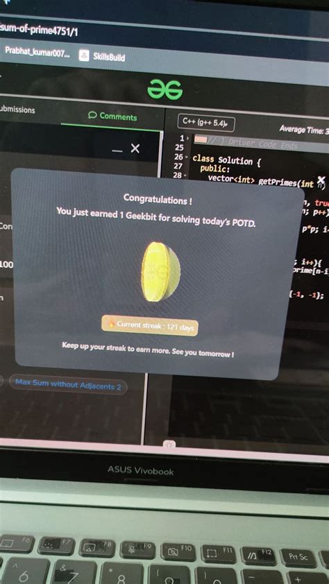 prabhat kumar on linkedin preparingtillnotplaced codingjourney geeksforgeeks leetcode reactjs…
