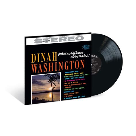 Dinah Washington What A Diffrence A Day Makes Verve Vault 180g Lp Jpc De