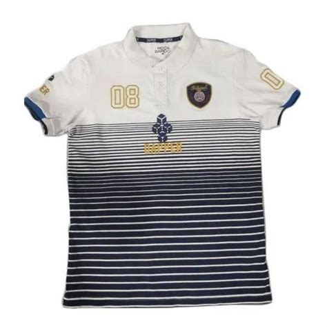 Mens Cotton Collar T Shirts At ₹ 325piece Men Collar T Shirt In