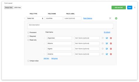 How To Add Items In Bulk To A Select List In The Mobile Data Collection Form Via JSON GIS