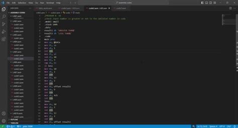 Developed A Program To Compare Numbers In Assembly Language Amna Noor Posted On The Topic