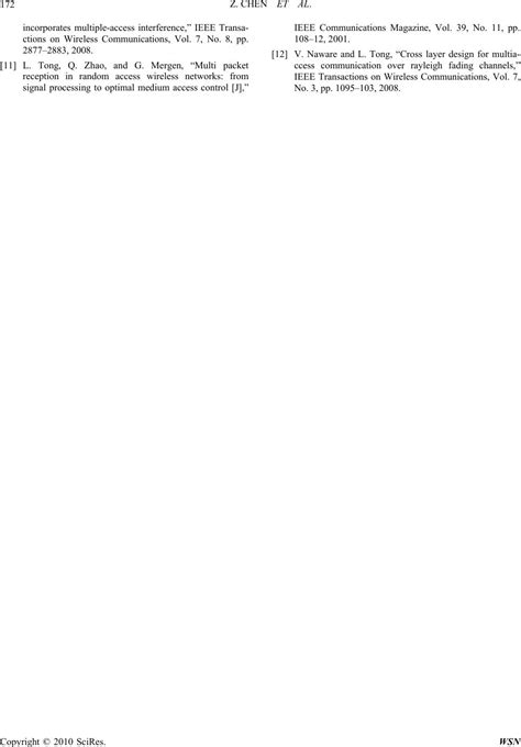 An Energy Efficient Access Control Algorithm With Cross Layer Optimization In Wireless Sensor