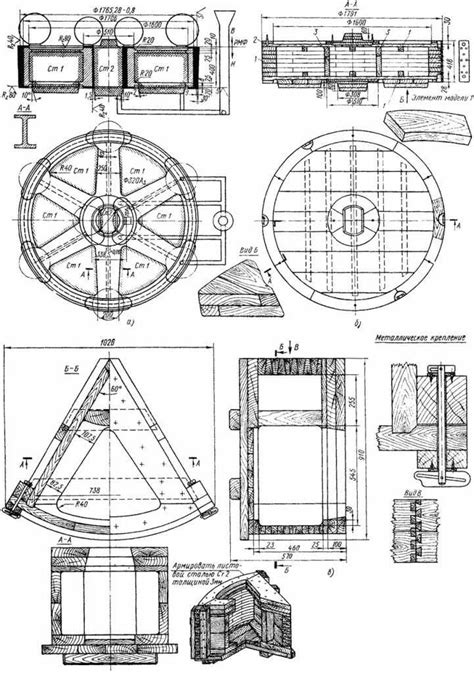 Как сделать деревянное колесо для телеги своими руками схема Фотоподборки 1