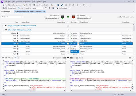 sql compare and synchronize dbforge compare bundle