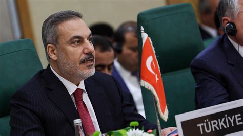 Fm Warns Of More Gaza Wars Till Two State Solution Türkiye News
