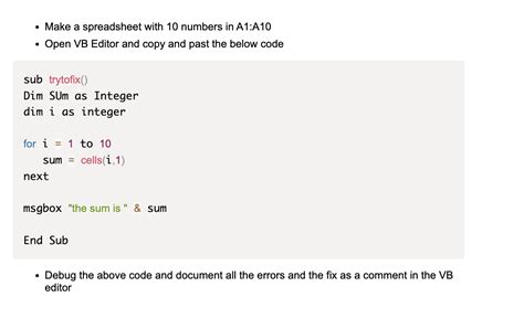 Solved Debug The Above Code And Document All The Errors And Chegg