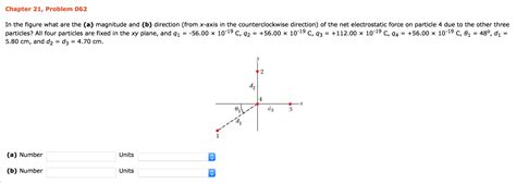 Solved In The Figure What Are The A Magnitude And B Chegg Com