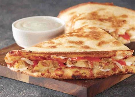 Papa Johns Grilled Buffalo Chicken Papadia Nutrition Facts