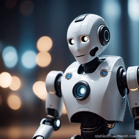 Art Creating Robotic Assistant Stable Diffusion Online