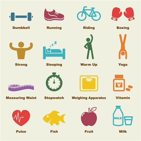 Healthy Vector Elements 2180932 Vector Art At Vecteezy
