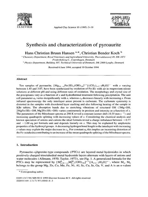 Ir Carbonato Pdf Hydroxide Iron