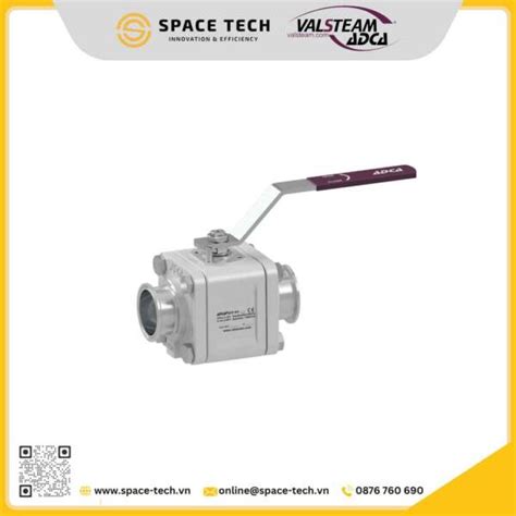 Valsteam Adca Sanitary Ball Valve M3h Space Tech
