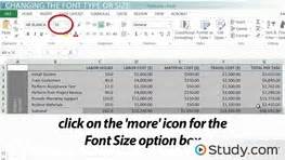 How To Modify Cell Alignment Indentation In Excel Microsoft Office Class Video Study Com