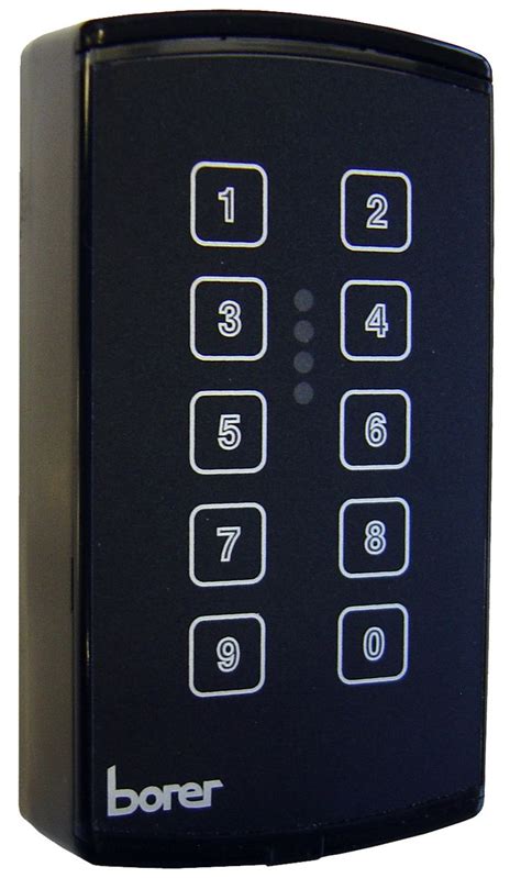 Borer Fusion Nfc Rfid Mifare Keypad Smartcard Reader For Access Control Systems