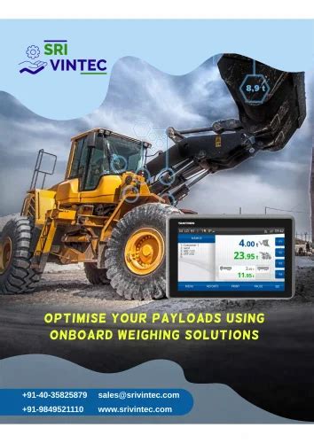 Payload Monitoring System For Industrial Use 10000 Kg At 450000 In Hyderabad