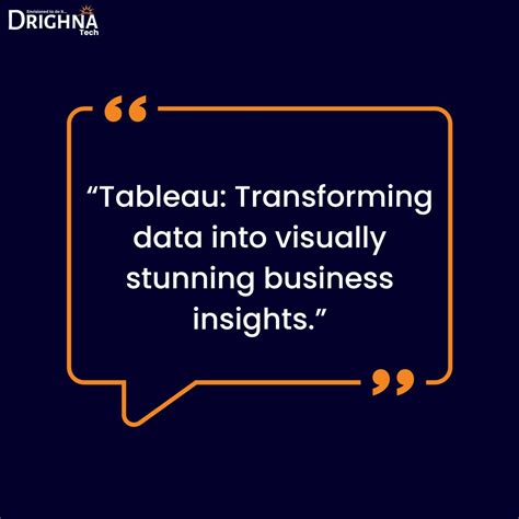 Drighnatech On Linkedin Tableau Datavisualization Businessinsights Datadrivendecisions…