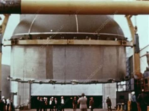 Saturn Components Assembly 1960s Stock Video Clip K0061207