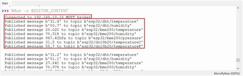 Micropython Esp32 Mqtt Publish Multiple Sensor Readings To Node Red