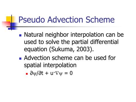 Ppt Spatial Interpolation Of Daily Temperatures Using An Advection