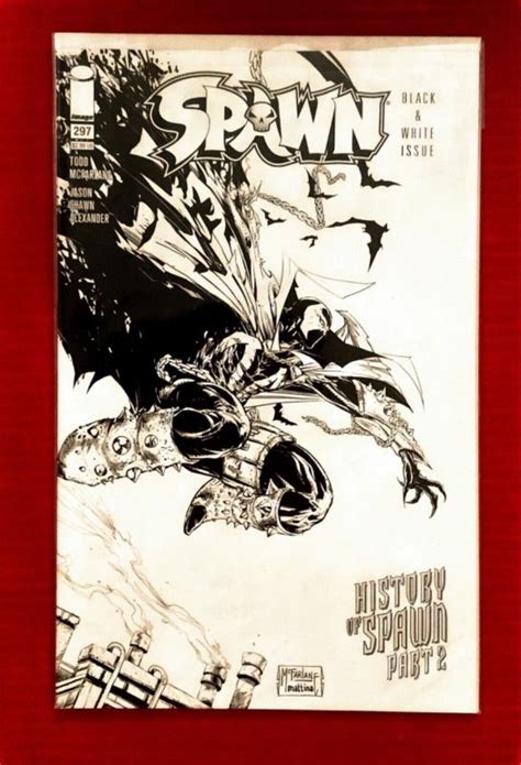 Spawn 297 Black And White Variant Cover Near Mint Buy Spawn Comics