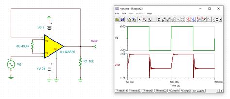 Ina826 Op Amp Voltage Following Cuts Output In Half Amplifiers