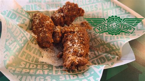 New Wingstop Mexican Street Spice Chicken Tenders Review Youtube