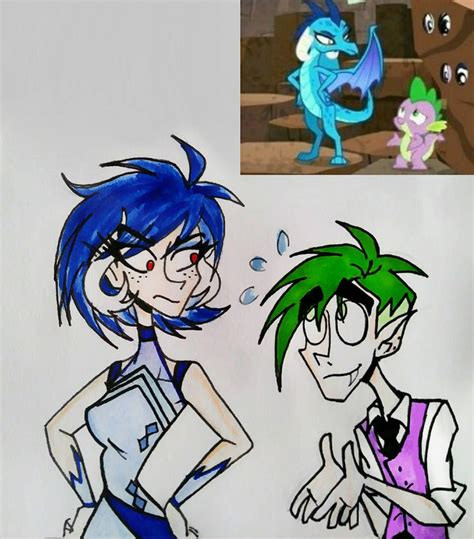 Ember And Spike By Citiuwu On Deviantart