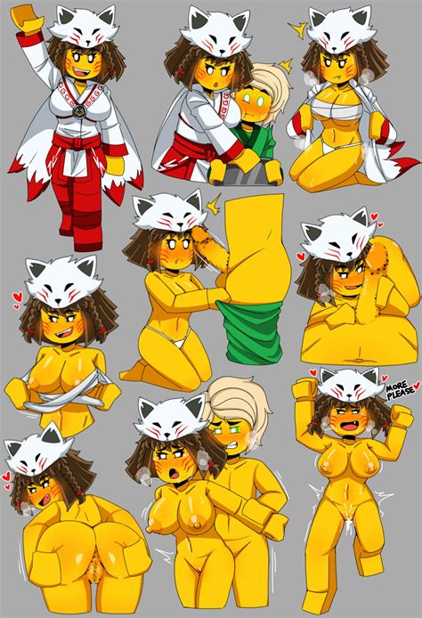 Rule 34 2d Akita Ninjago Alex103 Cum Dialogue Lego Lloyd Garmadon
