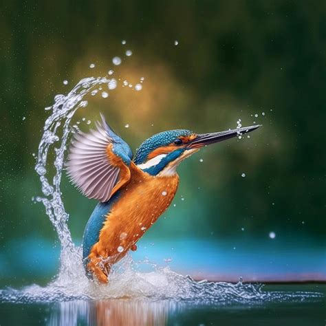 Premium Photo Photo Of Kingfisher Bird Beautiful