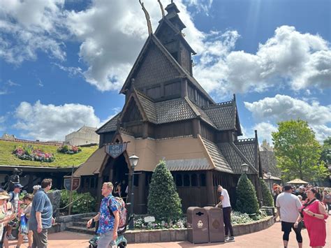 Photos Norway Pavilion Stave Church Gallery Building Undergoing