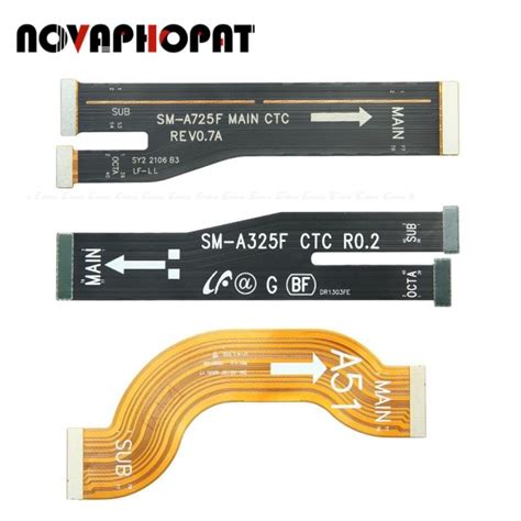 Novaphopat Main Board Mainboard Motherboard Lcd Connector Flex Cable For Samsung Galaxy A A
