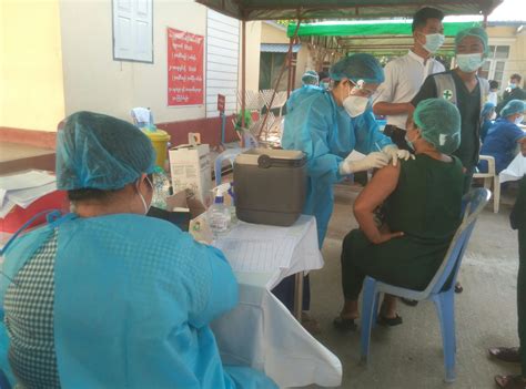 ကျောက်တန်းမြို့နယ်တွင် ကိုဗစ် ၁၉ ရောဂါ ကာကွယ်ဆေး စတင်ထိုးနှံခြင်း ဆောင်ရွက် Information And