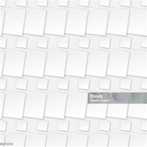 3d Diagonal Pattern Using Two Sizes Of Overlapping Square Tiles Stock