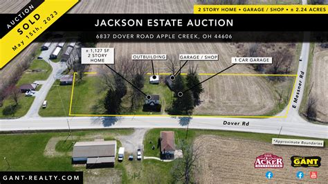 Jackson Estate Auction Gant Realty