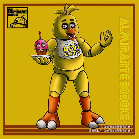 Fnaf Chica The Chicken Sketch By Almirantebodoke On Deviantart
