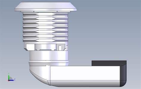 面板锁 Solidworks 2012 模型图纸下载 懒石网