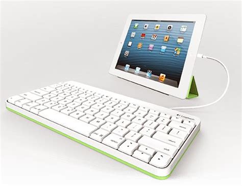 Logitech Introduces A Wired Keyboard For Ipad With Plug And Play Convenience The Gadgeteer