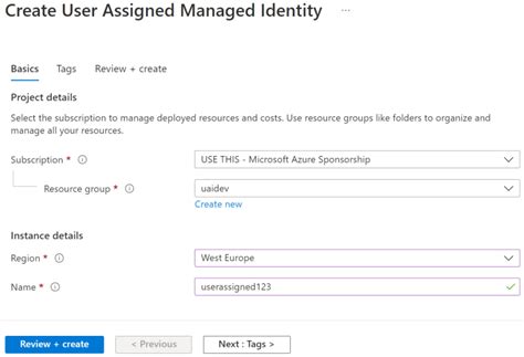 Creating An Access Token For A User Assigned Identity In Azure Good Workaround