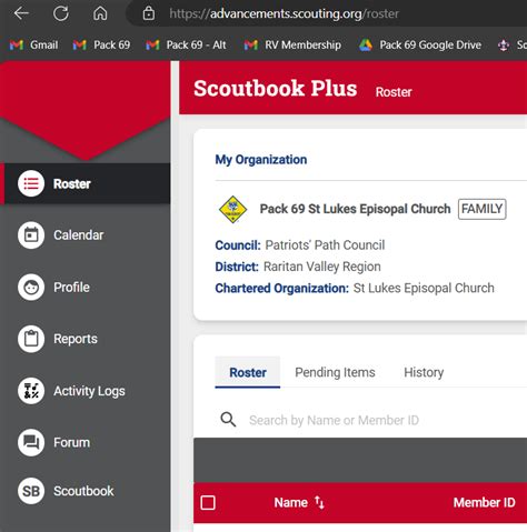 Scoutbook Plus Menus Scoutbook And Scoutbook Plus Bugs Scouting Forums