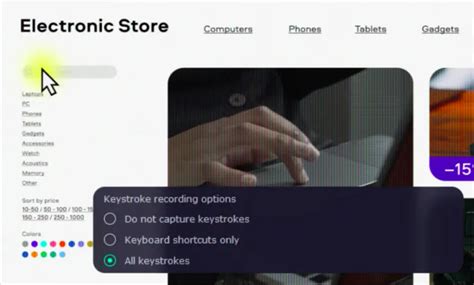 Add Mouse And Keyboard Effects Movavi Screen Recorder