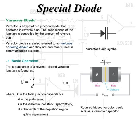 Working Principle Diode And Special Diode Ppt