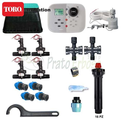 Toro Tempus Irrigation Kit With 4 Zones 24v Toro Irrigazione