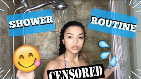 MY SHOWER ROUTINE YouTube