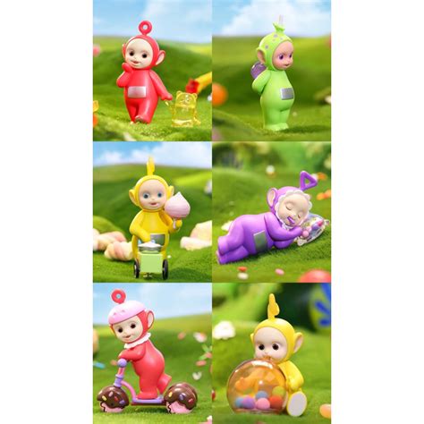 พร้อมส่ง เทเลทับบี้ โมเดล Pop Mart Teletubbies Fantasy Candy World Series Shopee Thailand