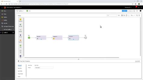 taskflows in iics inout parameters youtube