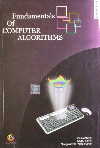 Fundamentals Of Computer Algorithms Horowitz Ellis 9788175152571