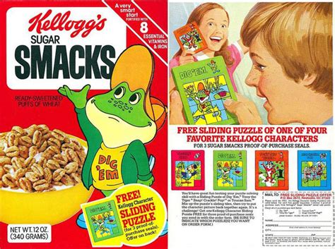 Sugar Smacks Sugar Smacks Sliding Puzzle Box