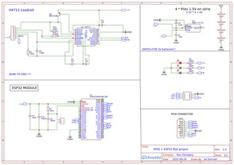 Rfid Esp32 Projet Oshwlab