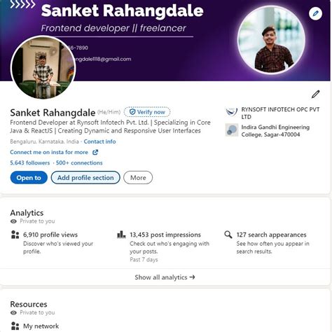 sanket rahangdale on linkedin linkedin linkedin linkedin